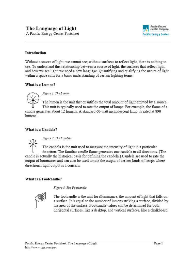 The Language of Light | PDF | Lighting | Electrodynamics