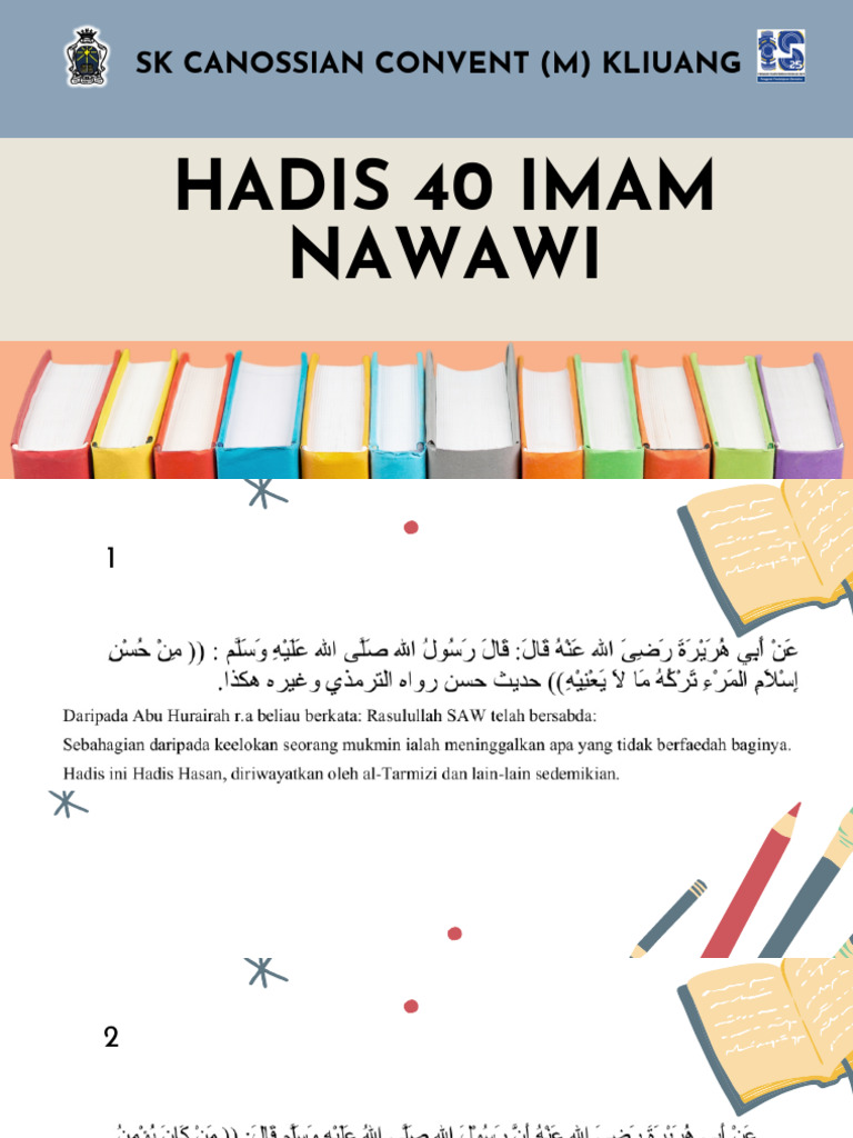 HADIS 40 | PDF