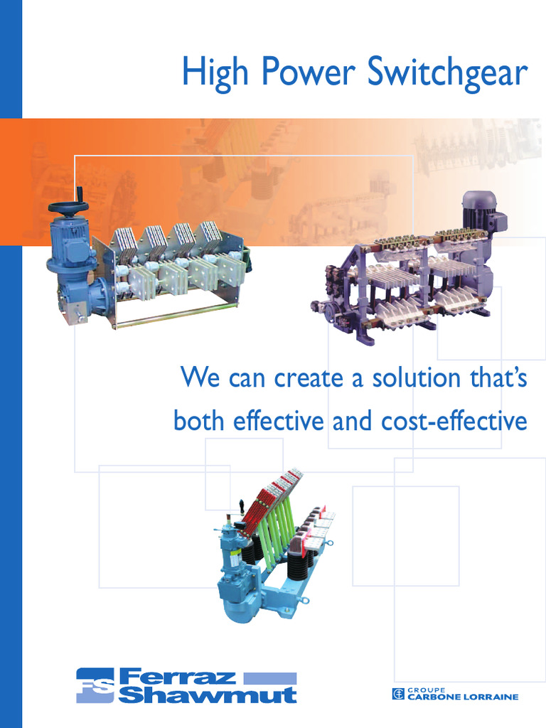 High_Power_Switchgear | PDF | Switch | Direct Current