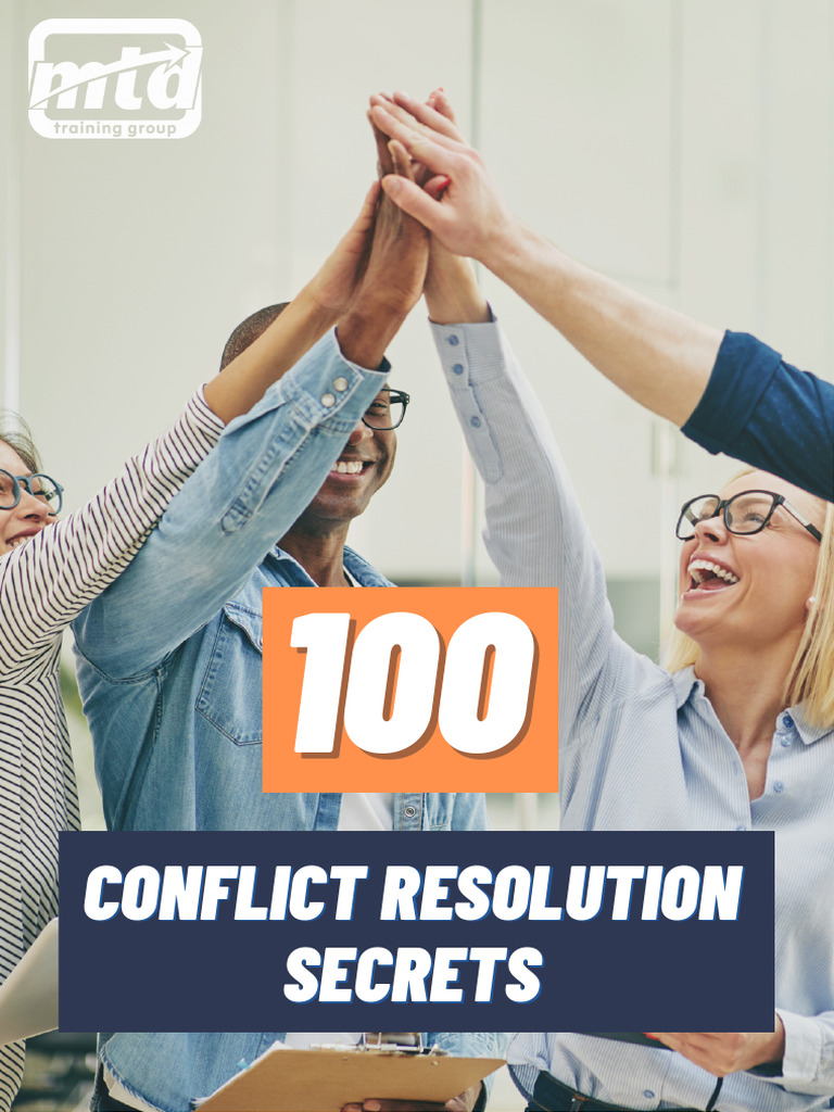 Effective Conflict Resolution Strategies | PDF | Mediation | Negotiation