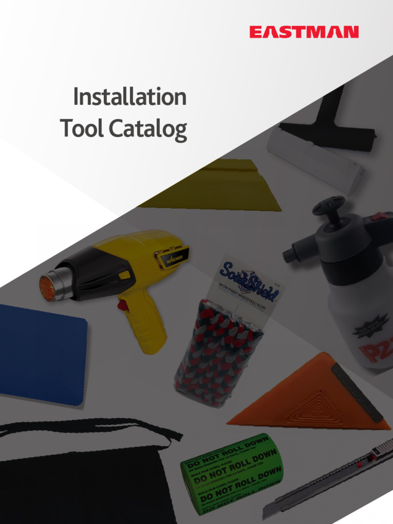 SunTek Window Films Tool Catalog | PDF | Knife | Blade
