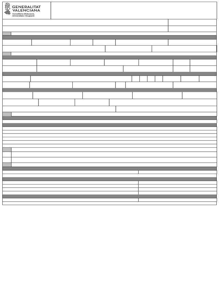 Solicitud Prematricula EOI - INF - PREMATRICULA - 004 | PDF