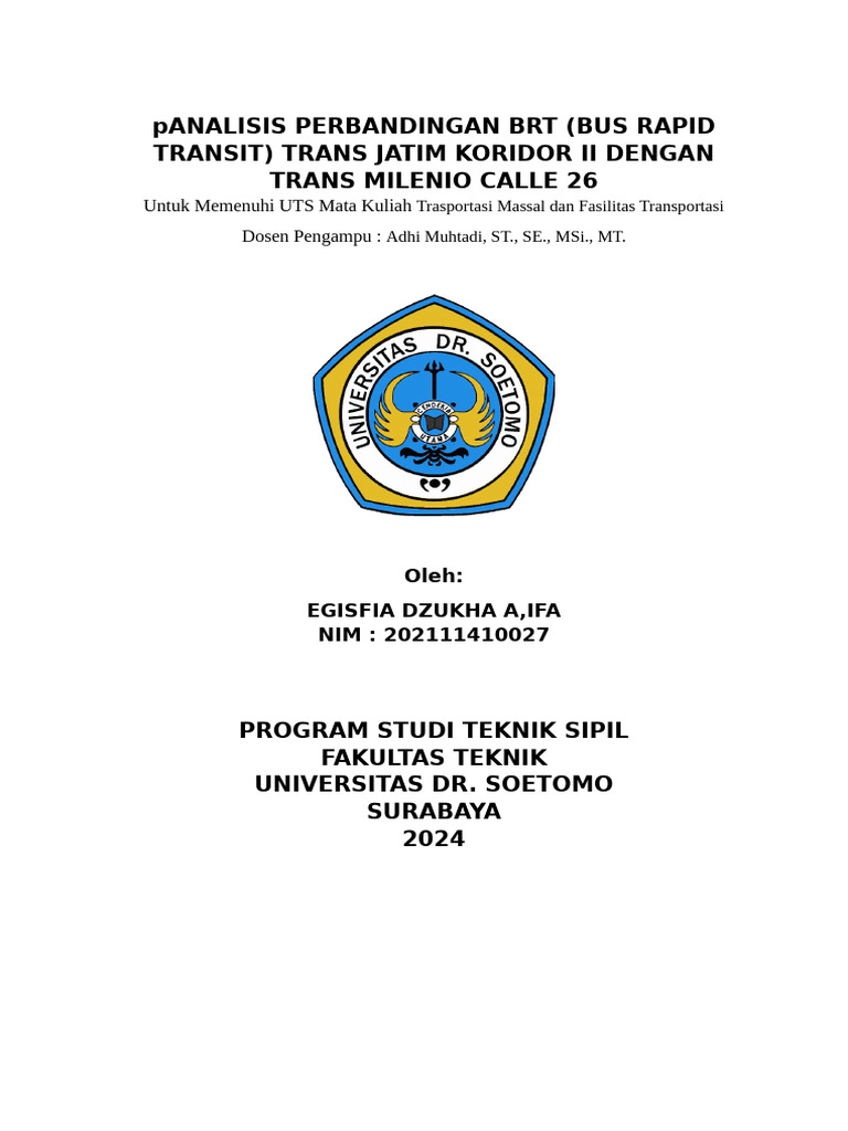 Uts Makalah BRT | PDF