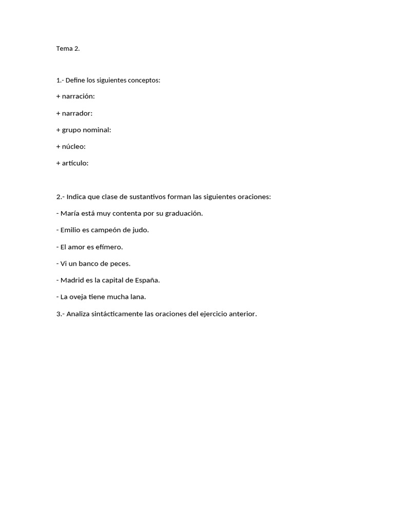 1ESO - Tema 2 | PDF