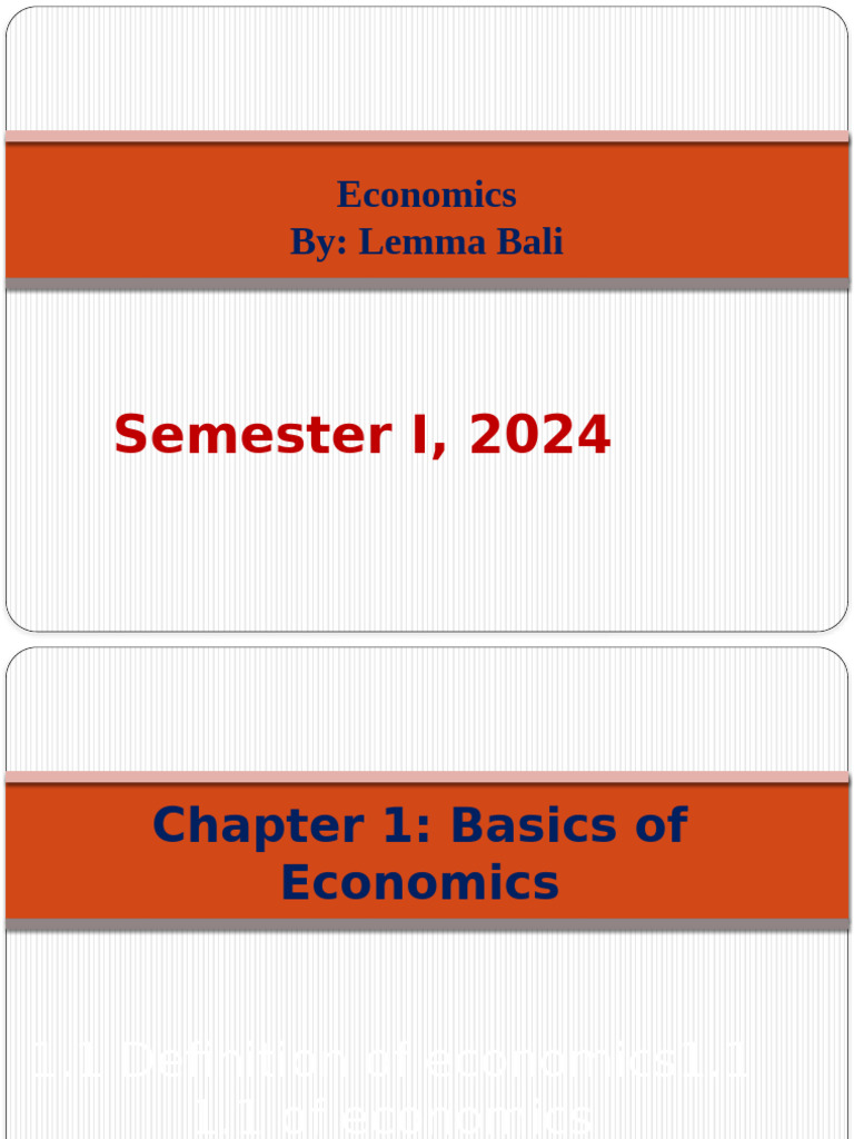 Microeconomics Lecture Note | PDF | Supply (Economics) | Demand