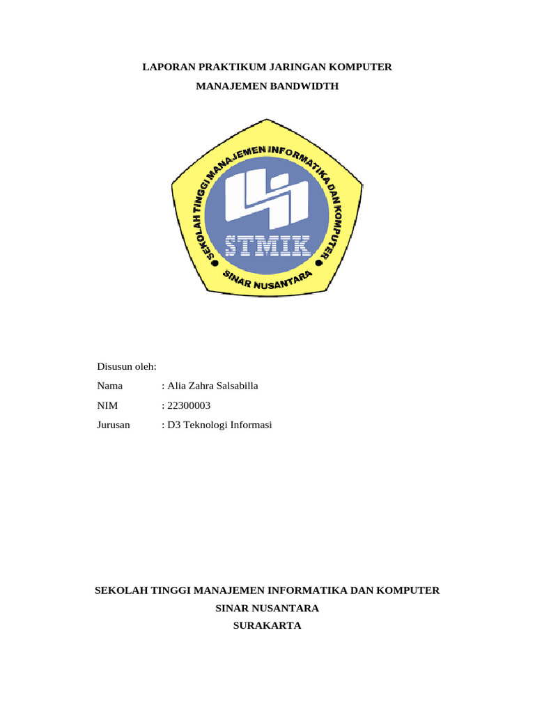 Laprak Jarkom 12 - 22300003 | PDF