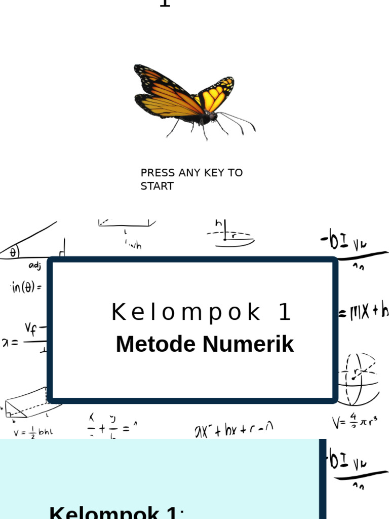 Metode Numerik Kel 1 | PDF