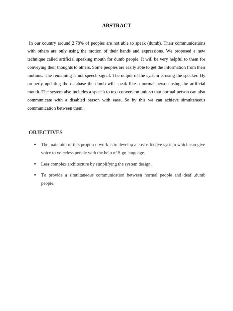 Report | PDF | Arduino | Speech Synthesis