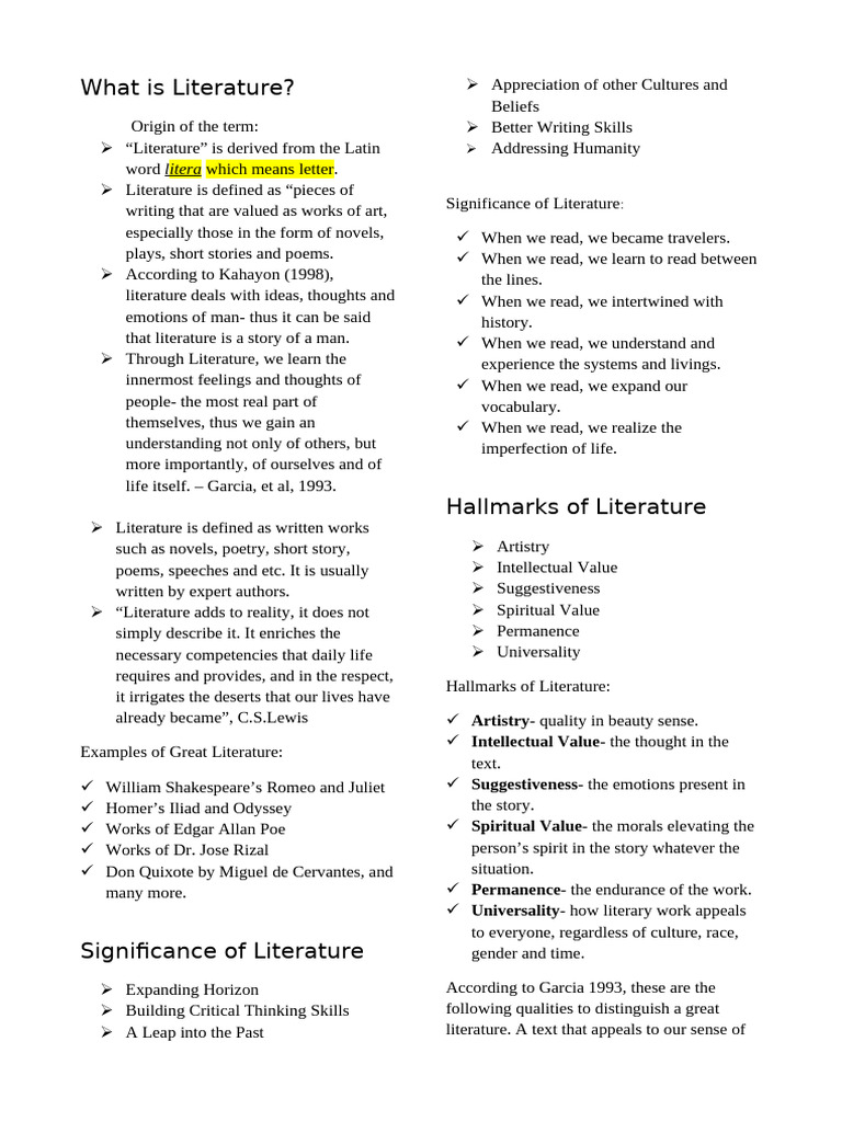 21st Century Lit. Handouts | PDF | Poetry | Creative Nonfiction