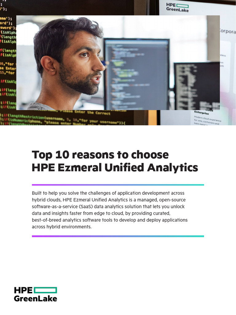 Top_10_reasons_to_choose_HPE_Ezmeral_Unified_Analytics-a50007872enw | PDF | Cloud Computing ...