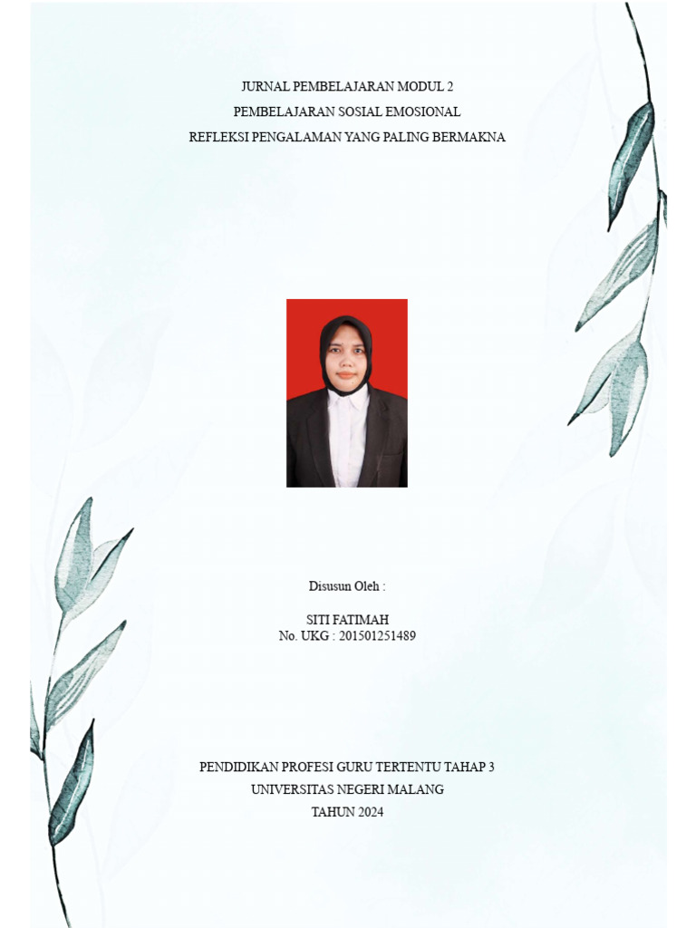 Jurnal Modul 2 Siti Fatimah | PDF