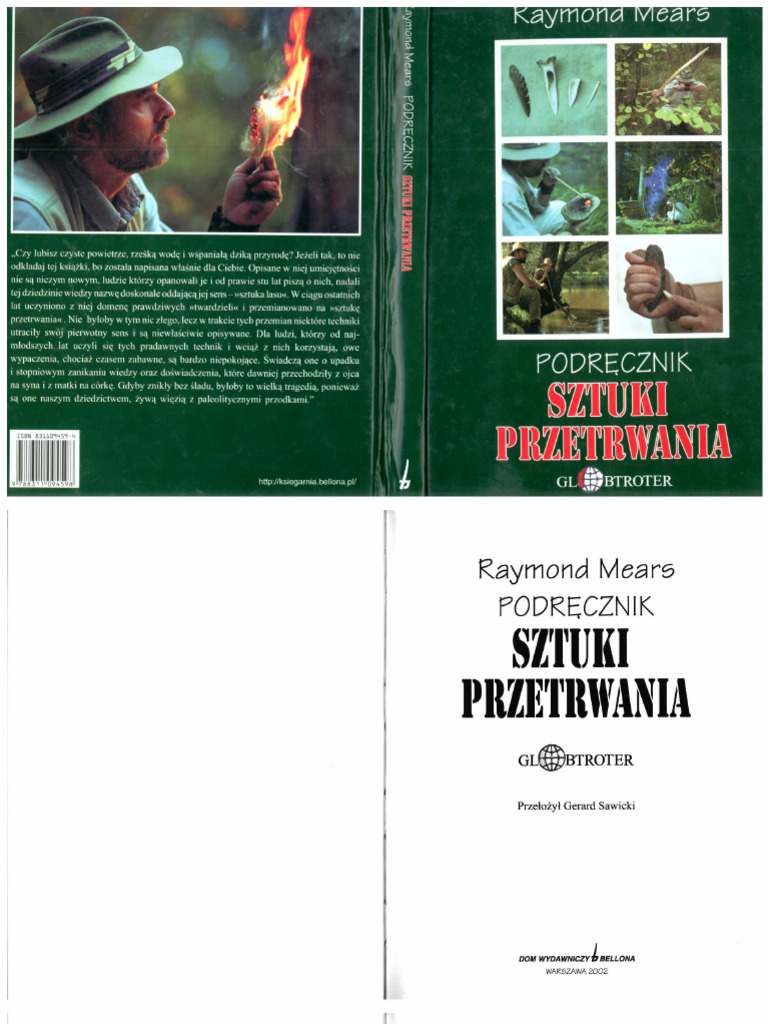 Raymond Mears Podręcznik Sztuki Przetrwania | PDF