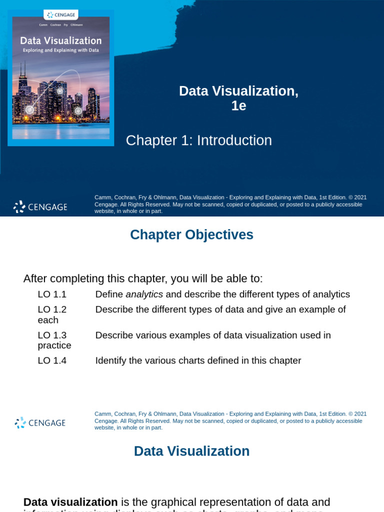 DataViz - 1e - Ch01 - PowerPoint 2 | PDF | Time Series | Analytics