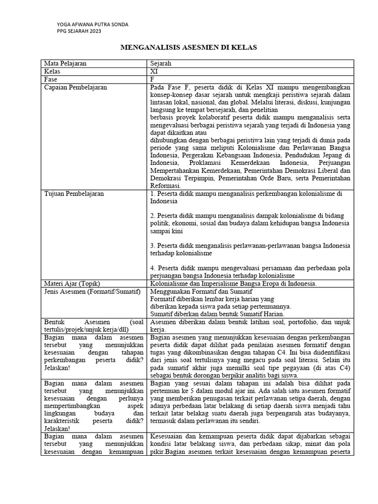 Topik 3 - Demonstrasi - Menganalisis Asesmen - Yoga Afwana Putra Sonda ...