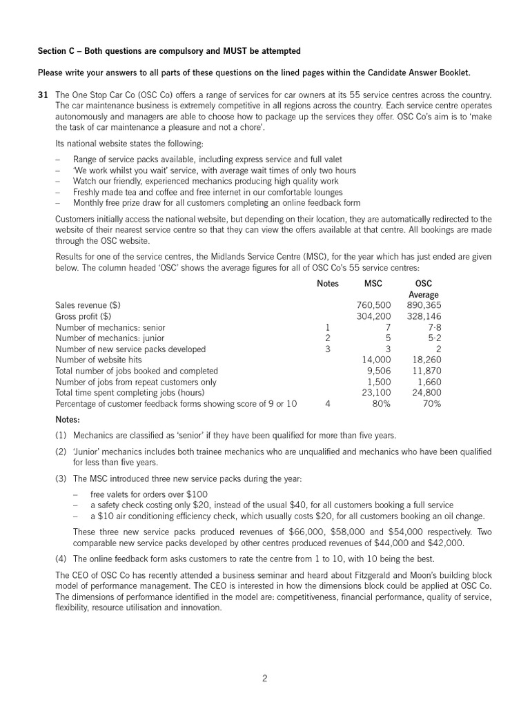 OSC - Building Block Model - Dec 2018 | PDF | Economies | Business