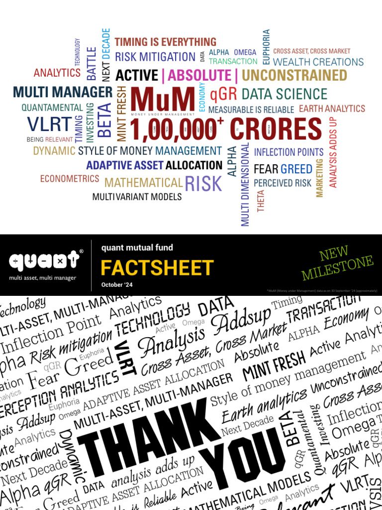 Quant - Factsheet - October 2024-2 | PDF | Investment Management | Investing