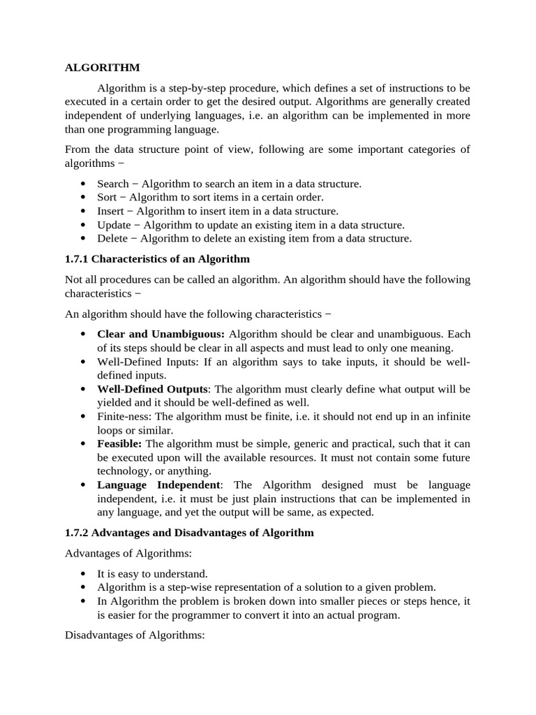 ALGORITHM | PDF | Time Complexity | Algorithms ALGORITHM | PDF | Time Complexity | Algorithms