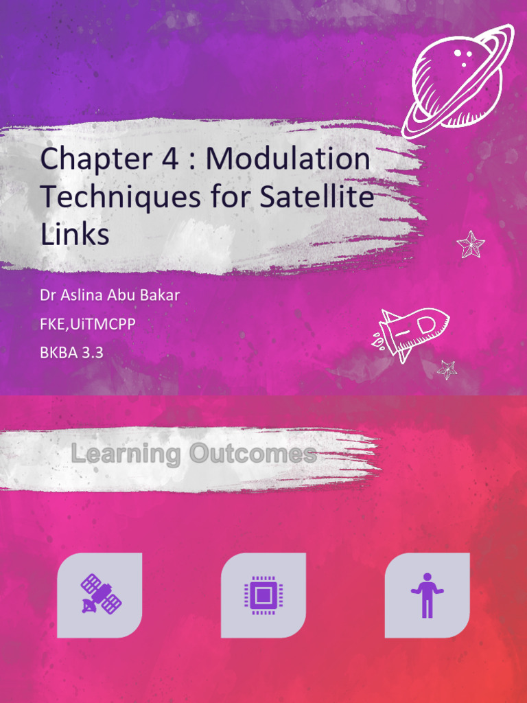 CH4 Modulation Techniques For Satellite Links | PDF | Modulation ...