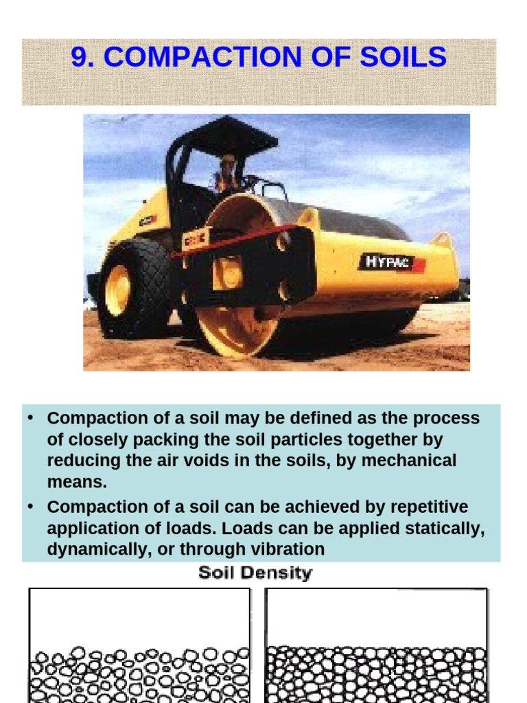 Chapter9 Compaction | PDF | Soil | Natural Materials