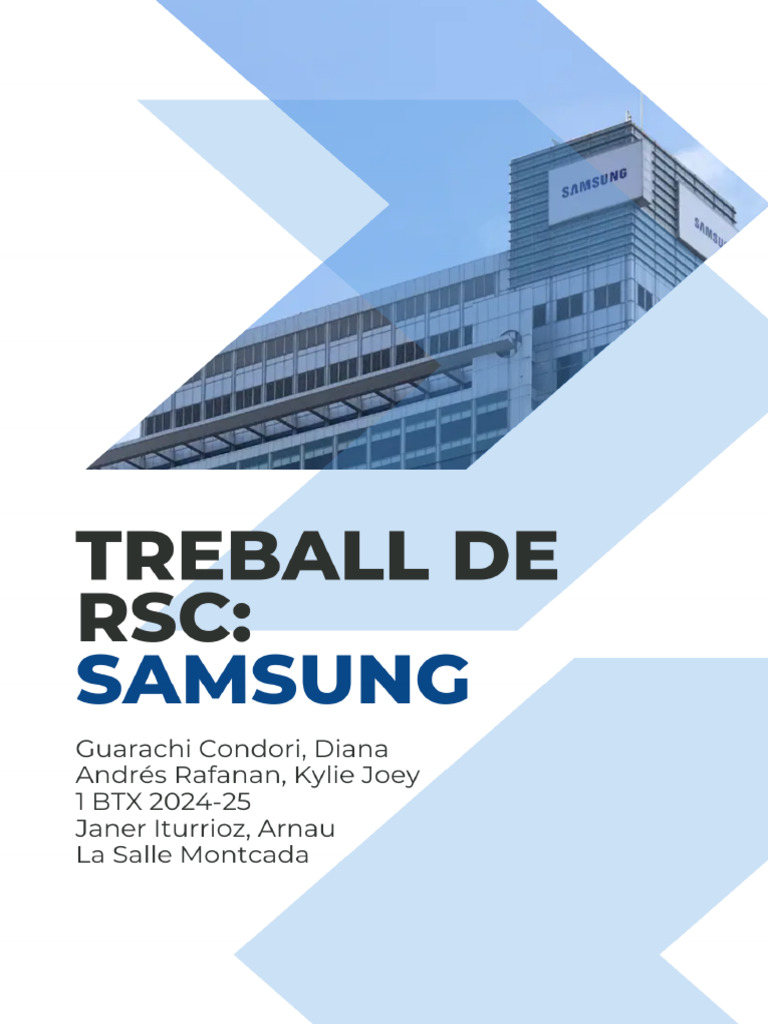 TREBALL DE RSC SAMSUNG | PDF