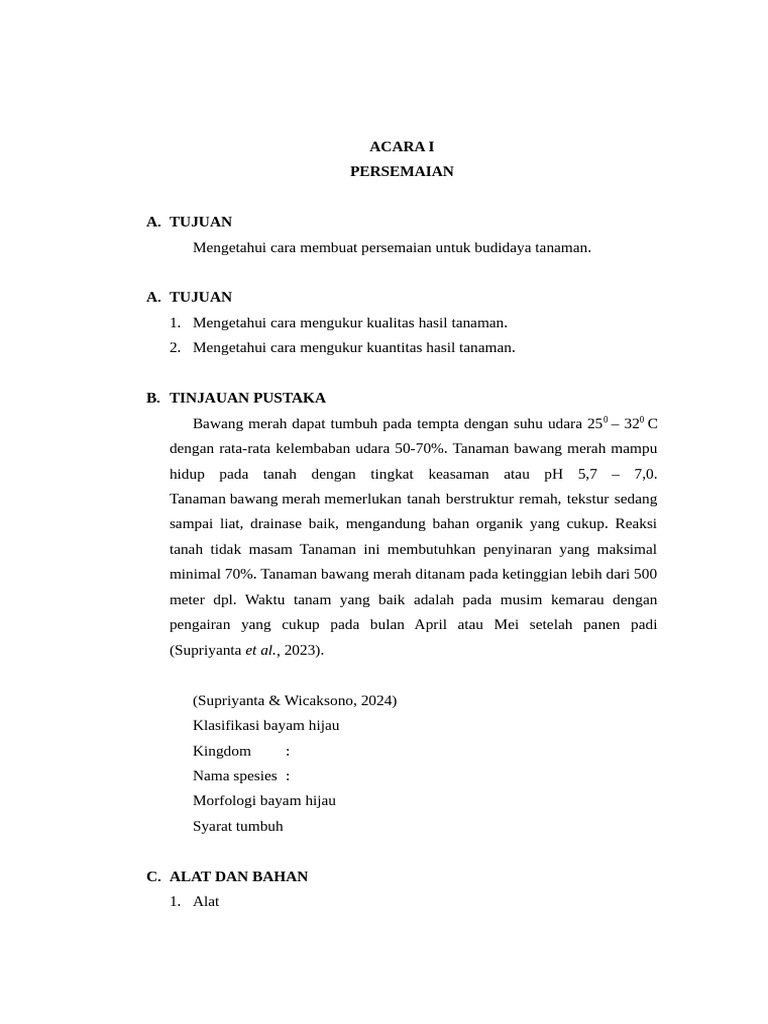 Contoh Laporan | PDF