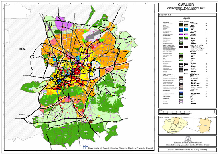 Gwalior Development Plan | PDF
