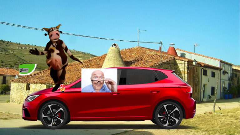 Abuelo De Claudia En Un Coche Con Una Vaca Encima Pdf 1185