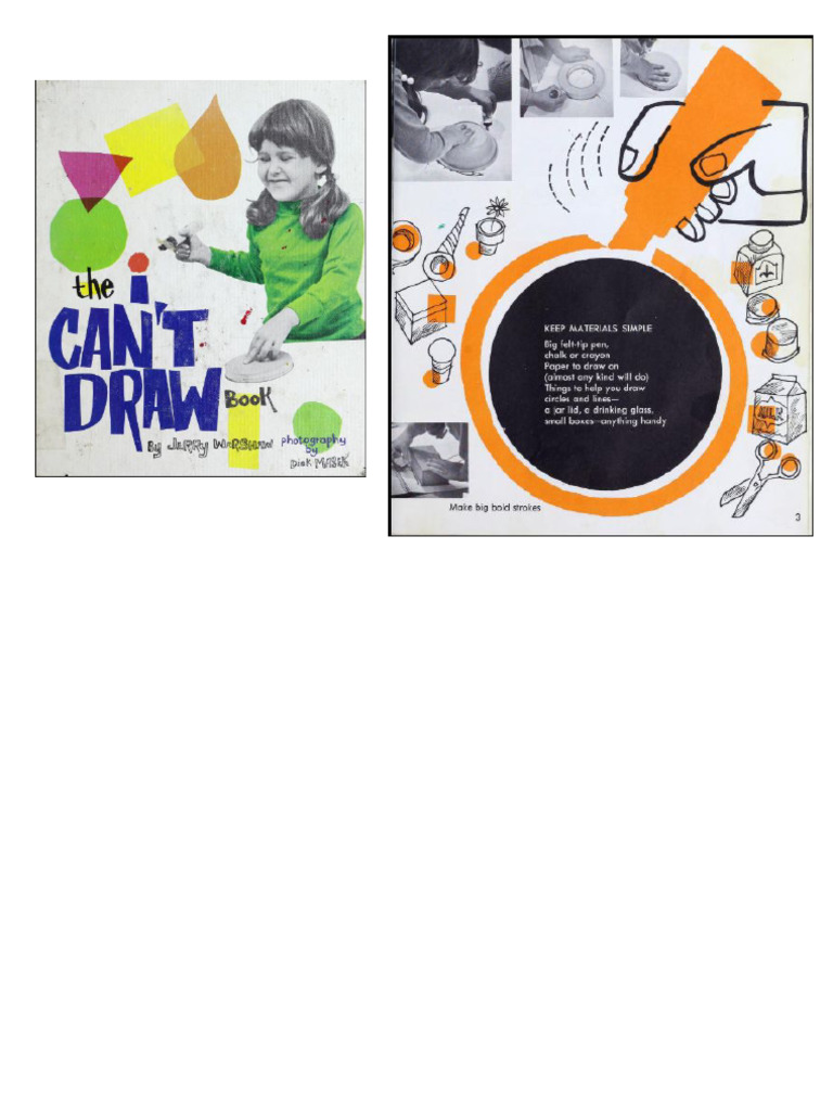 The I Can T Draw Book | PDF
