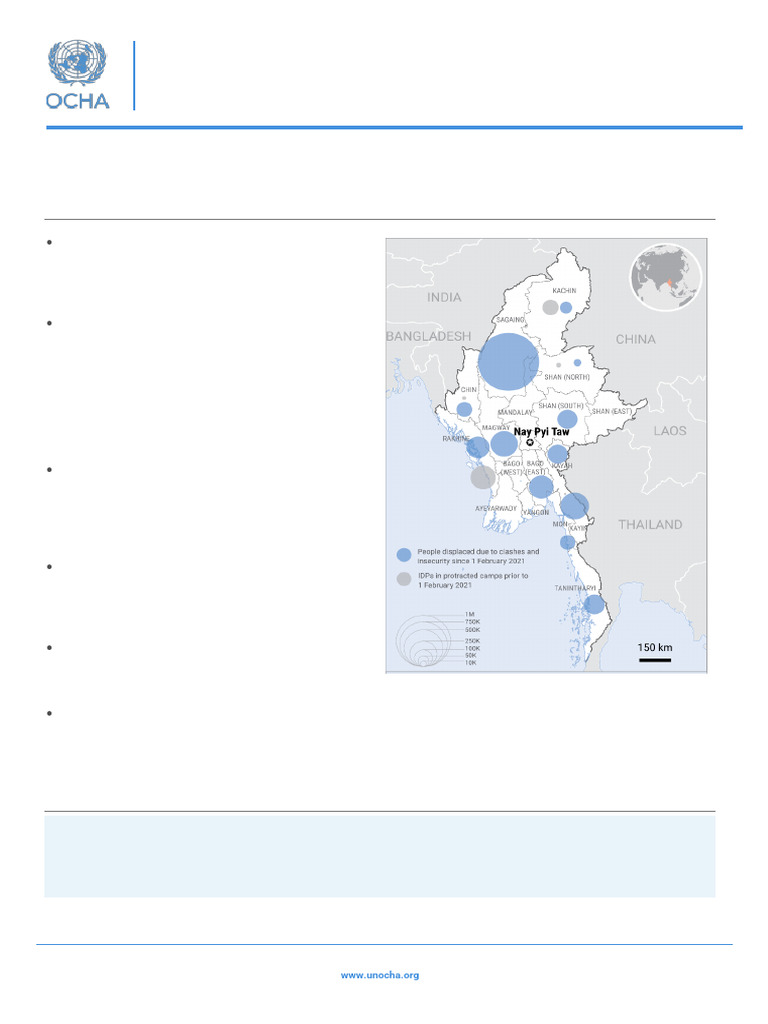 OCHA Myanmar - Humanitarian Update No. 38_final | PDF | Rohingya People ...
