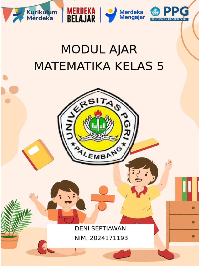 Kls 5 MTK Pengurangan Pecahan Deni | PDF