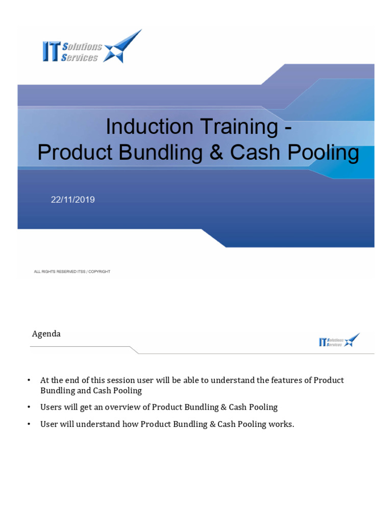 Induction - Product - Bundling - and - Cash Pooling | PDF | Interest | Mortgages