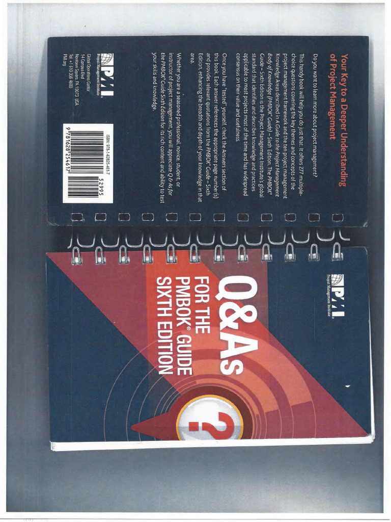 PMP-6 Q&As | PDF