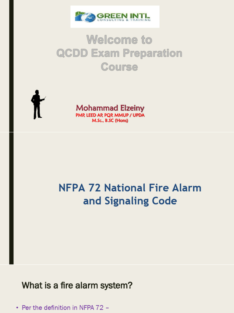 05 - QCDD Electrical - NFPA 72 National Fire Alarm and Signaling Code ...