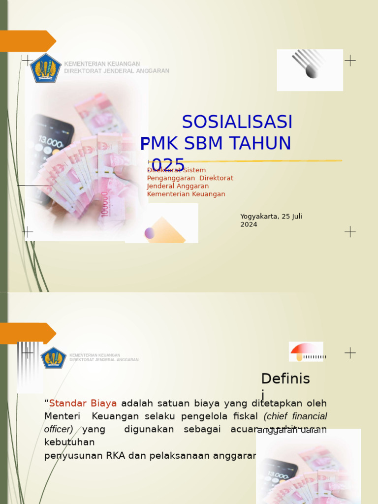 Paparan Sosialisasi PMK-SBM-2025 | PDF