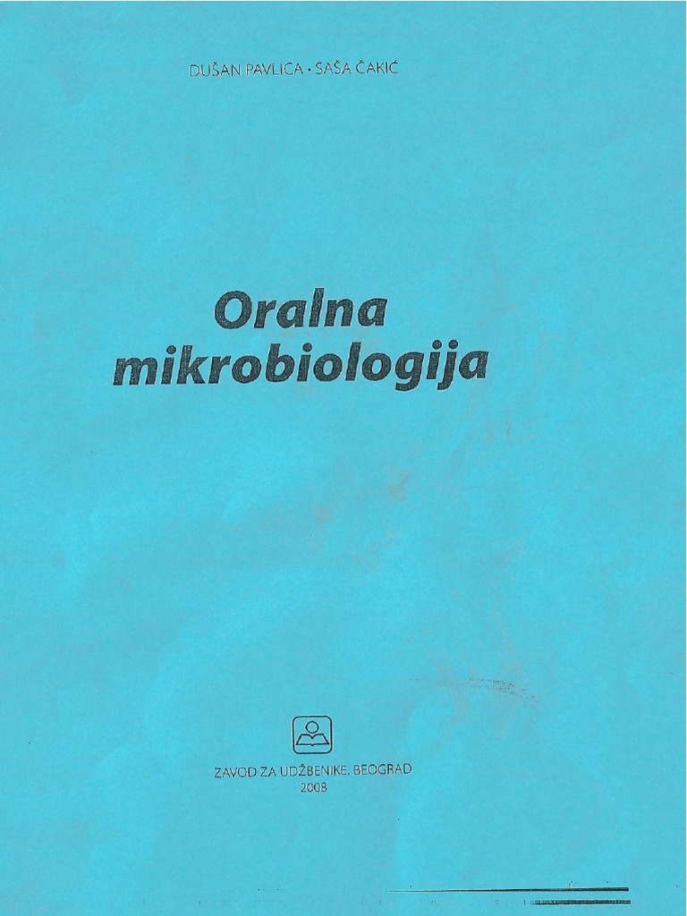 Oralna Mikrobiologija | PDF