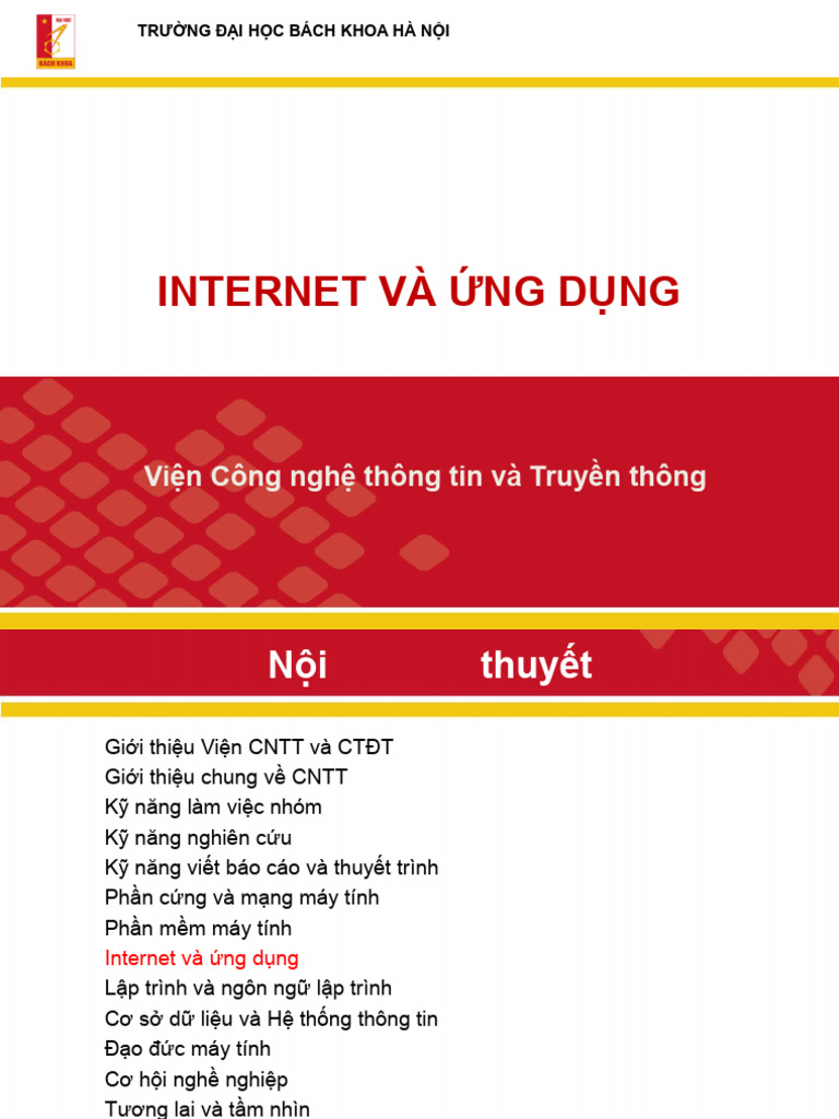 Bai 8-Internet Va Ung Dung | PDF