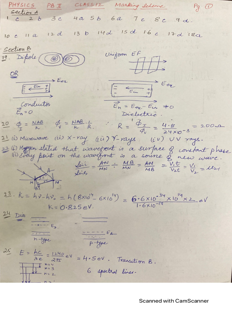 PB2 MS Physics 2023 | PDF