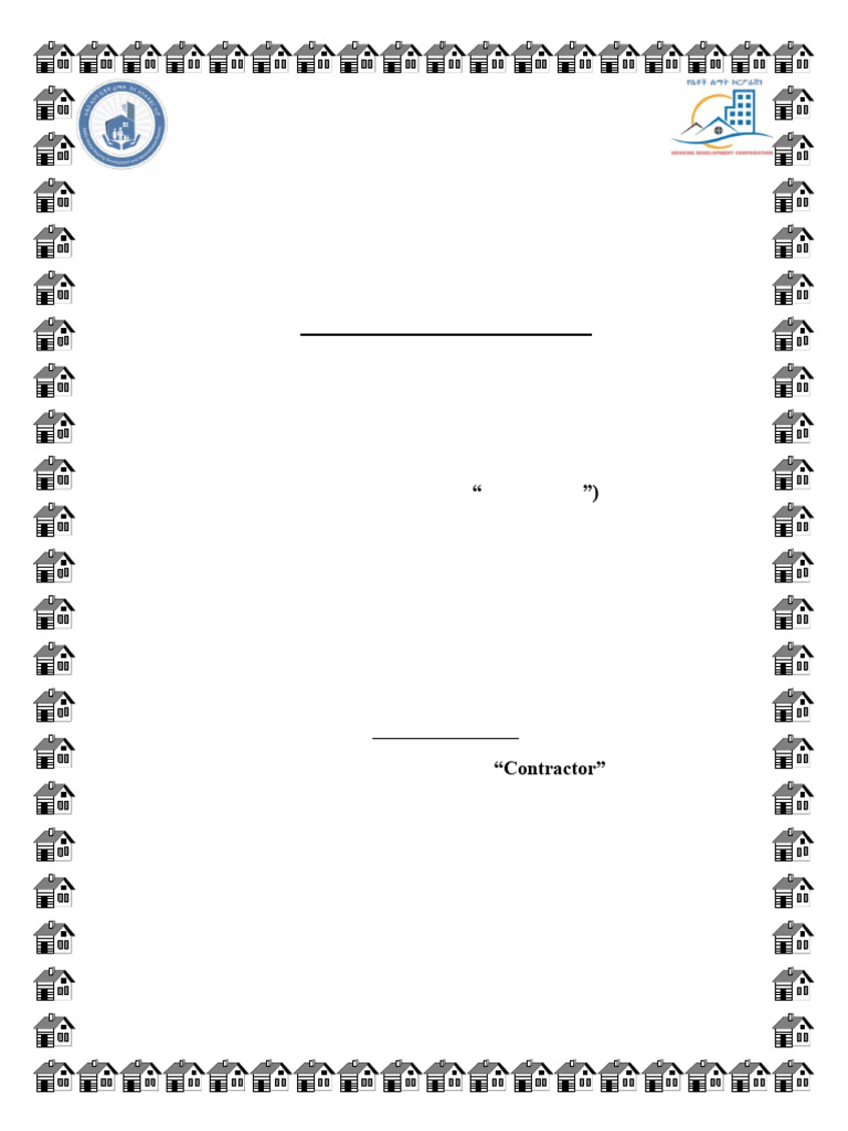 Ammendment Contract Agreemnet For Print Seboka Wogi B | PDF ...