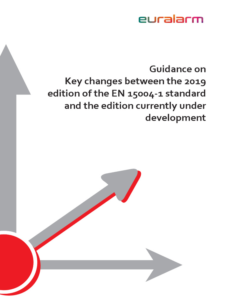 Guidance Document Key Changes EN 15004 1 Standard FINAL | PDF ...