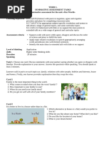 JFT Basic Sample Question | PDF | Kanji | Vocabulary