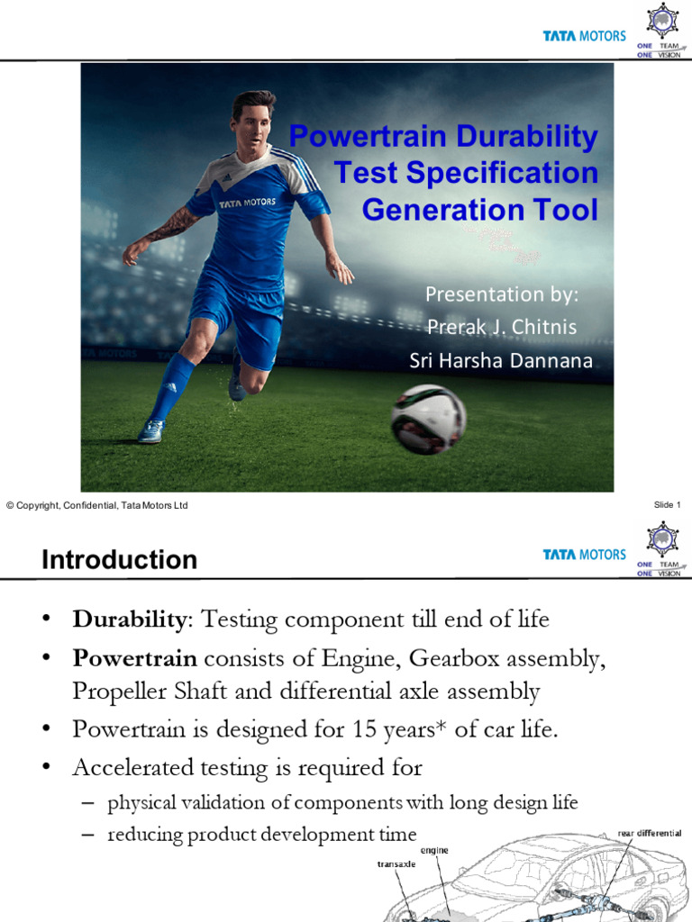 Driveline Durability Test Specification Generation Tool | PDF | Gear ...