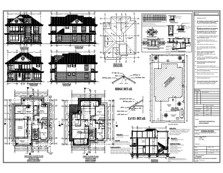 Sarah Final Architectural | PDF | Building Engineering