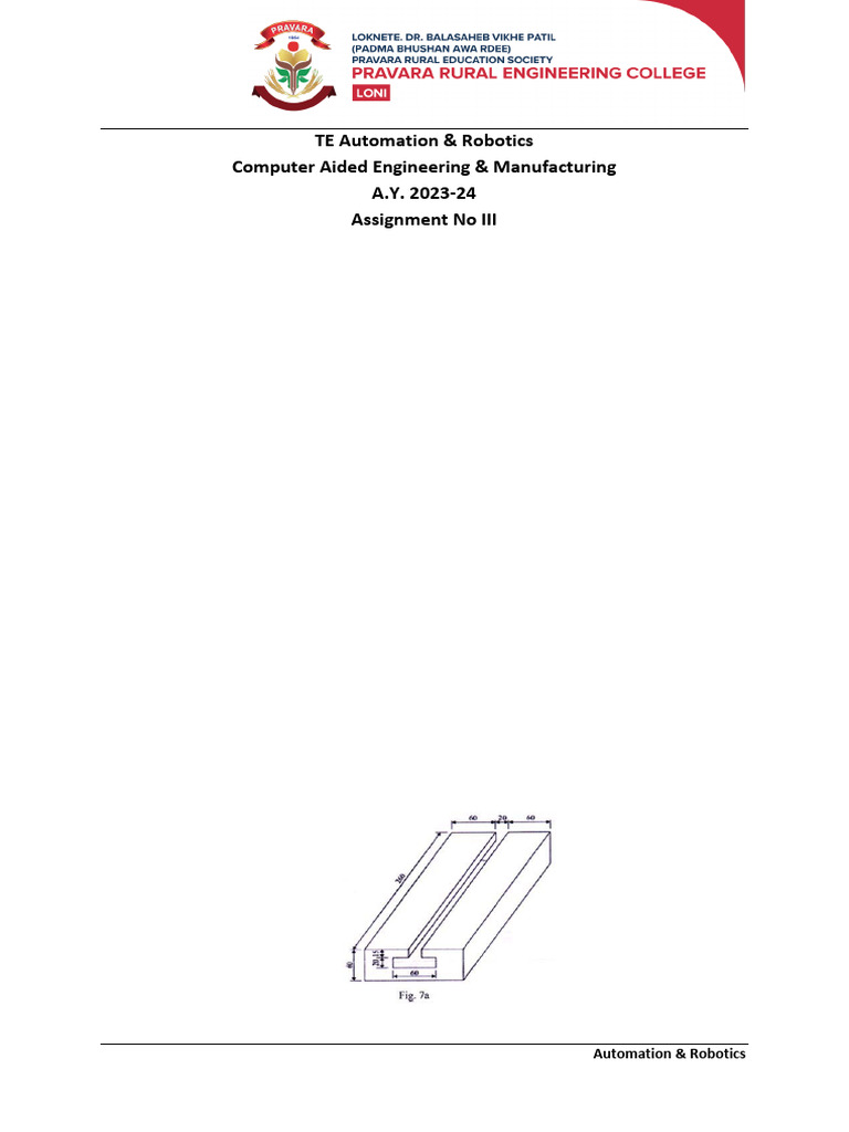 CAE Assignment III 2023-24 | PDF