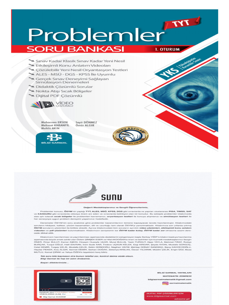 Tyt Problemler SB-2024 Demo | PDF
