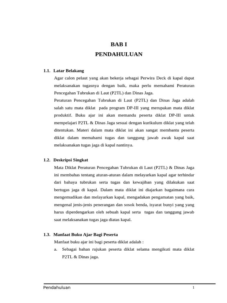 Materi P2TL Dp-Iii | PDF