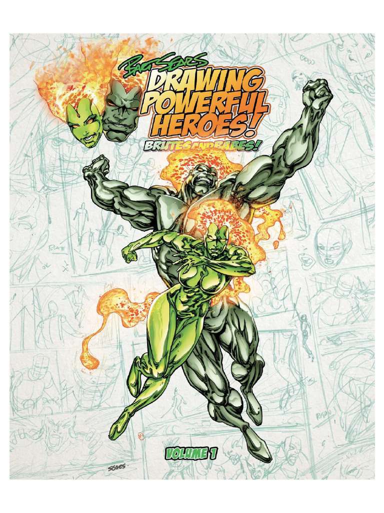 Drawing Powerful Heroes by Bart Sears | PDF