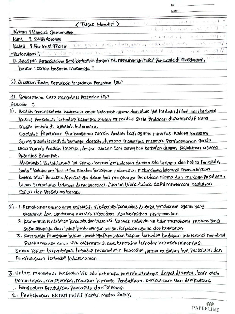 Jawaban Matkul_Pancasila | PDF