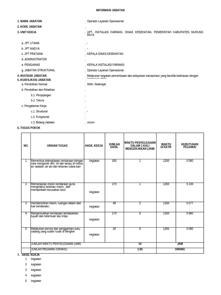 10.operator Layanan Operasional | PDF