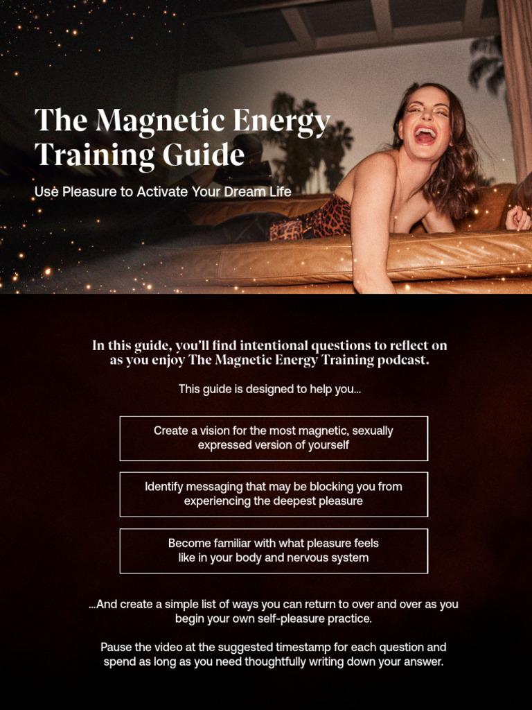 magnetic_energy_training_guide | PDF | Pleasure | Mental Processes