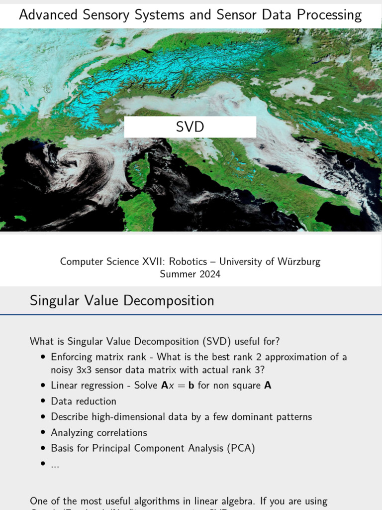 Understanding Singular Value Decomposition | PDF | Principal Component Analysis | Eigenvalues ...
